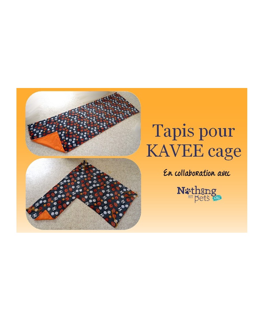 Tapis pour Kavee cage